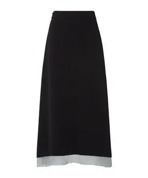 Fendi Flared Midi Skirt