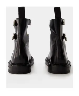 Toga Buckled Ankle Boots