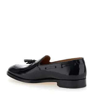 DOUCAL'S Tassel Detail Loafers - Black