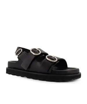 JIL SANDER Buckled Ankle Strap Sandals