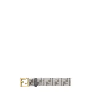 Fendi Ff Monogram Leather Belt