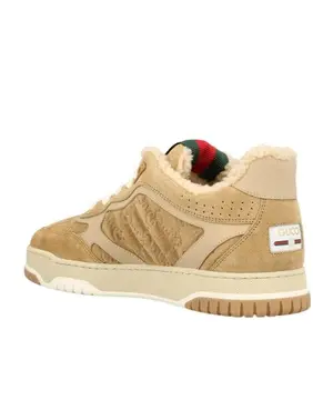 Gucci Re-web Sneakers - Nude