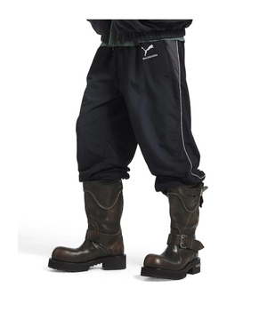 Balenciaga Venom Buckled Leather Boots