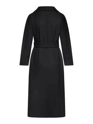 Max Mara Esturia Belted Long-sleeved Coat
