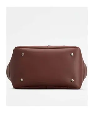 TOD'S Small Di Top Handle Bag - Brown