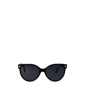 TOM FORD Tallulah Round Frame Sunglasses - Black