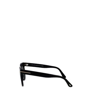 TOM FORD Tallulah Round Frame Sunglasses - Black
