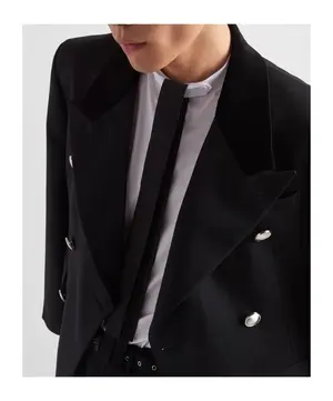 Prada Double-breasted Tailored Blazer
