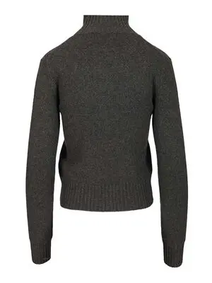AMI Paris De Coeur Roll-neck Sweater