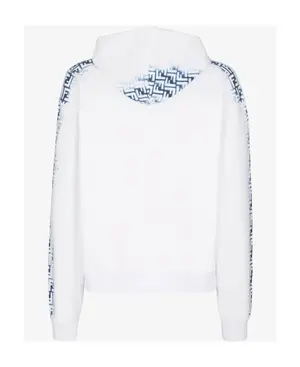 Fendi Ff Motif Drawstring Hoodie