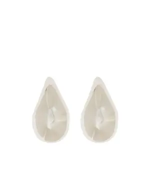Bottega Veneta Bottega Veneta Medium Drop Earrings Silver