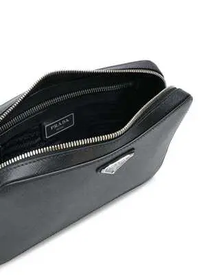 Prada Saffiano Leather Clutch Bag