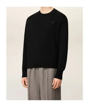 AMI Paris Embroidered Crewneck Pullover