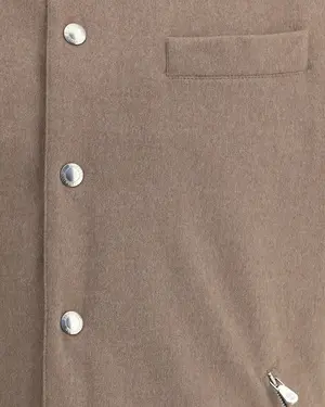 Brunello Cucinelli Sleeveless Hooded Gilet - Brown