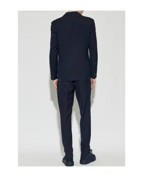 Eleventy Single-breasted Suit - Navy