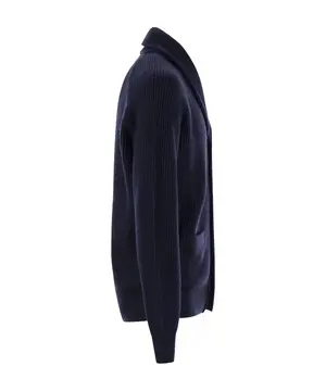 Brunello Cucinelli Shawl Lapel Knitted Cardigan