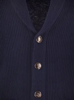Brunello Cucinelli Long-sleeve Shawl Collar Cardigan