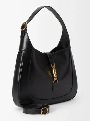 Gucci 1961 Jackie Medium Hobo Shoulder Bag - Black