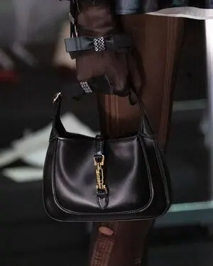 Gucci 1961 Jackie Medium Hobo Shoulder Bag - Black