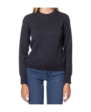 Max Mara Long-sleeved Round-neck Sweater