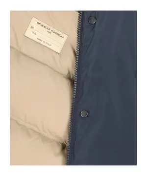 Brunello Cucinelli Knitted Hooded Down Jacket
