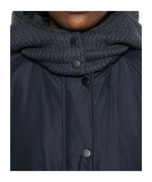 Brunello Cucinelli Knitted Hooded Down Jacket