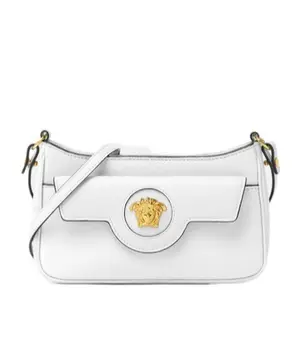 Versace La Medusa Mini Shoulder Bag - White