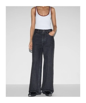 Gucci Wide Leg Denim Jeans