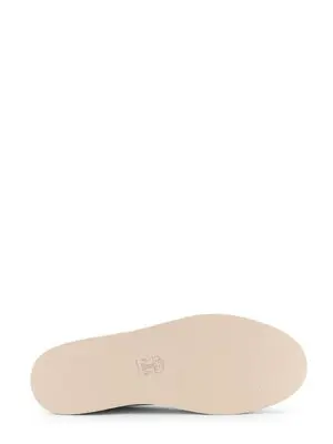 Brunello Cucinelli Round Toe Lace-up Sneakers - Nude