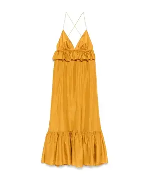 Zimmermann Rhiannon Maxi Dress - Gold