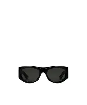 Gucci Geometric Frame Sunglasses - Black