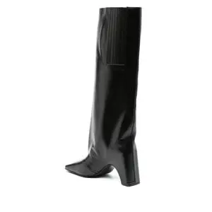 Coperni Square Toe High Heel Boots