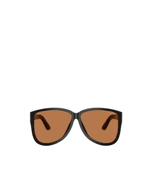 Miu Miu Logo Sunglasses - Brown