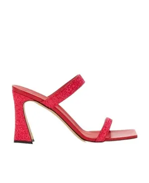 GIUSEPPE ZANOTTI Flaminia Glitter Mule Sandals