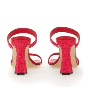GIUSEPPE ZANOTTI Flaminia Glitter Mule Sandals