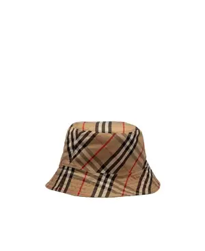 Burberry Vintage Check Reversible Bucket Hat - Multicolor