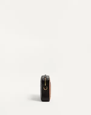 Valentino Garavani Viva Vlogo Signature Zip-up Crossbody Bag - Black/brown