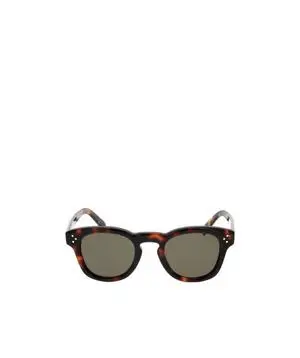 Celine Tortoiseshell Logo Sunglasses - Brown