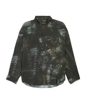 Balenciaga Collared Long-sleeve Shirt