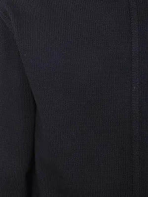 Rick Owens High-neck Cut-out Sweater - Black