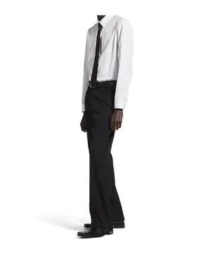 Balenciaga Straight Fit Tailored Pants - Black