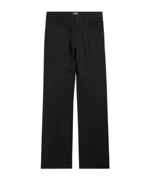Balenciaga Straight-leg Trousers - Black