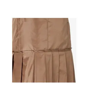 Fendi Pleated Taffeta Skirt