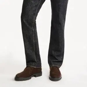Hogan Suede Lace-up Boots - Brown