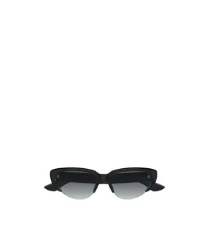 Alexander McQueen Cat Eye Frame Sunglasses - Black