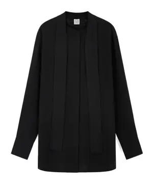 Toteme Tie Neck Tops