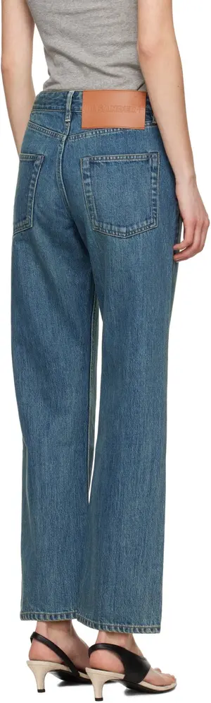 JIL SANDER Straight-leg Jeans - Blue