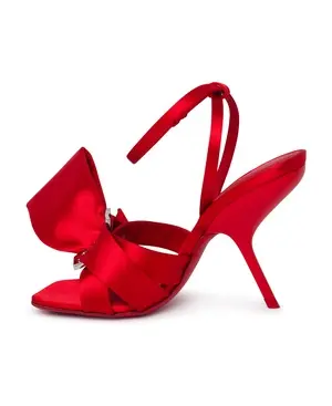 FERRAGAMO Open-toe High-heeled Sandals With Adjustable Ankle Straps