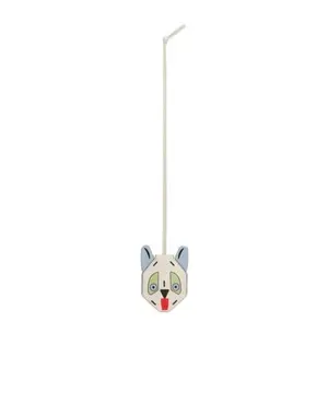 Loewe X Louis Wain Futuristic Cat Keychain - White/blue