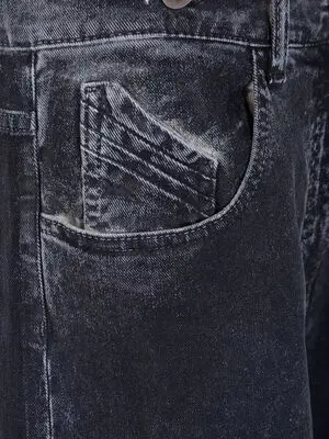 Attico Belted Jeans - Navy Blue